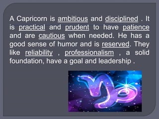 capricorn | PPTX