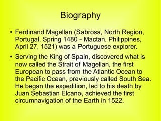 Ferdinand Magellan | ODP