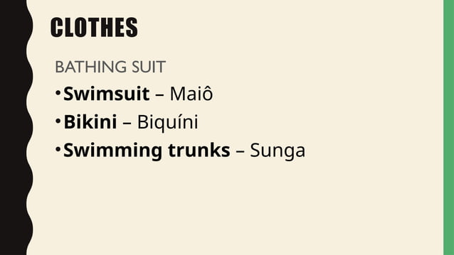 Inglês 1 - Present Continuous, Clothes and Colors | PPT | Free Download