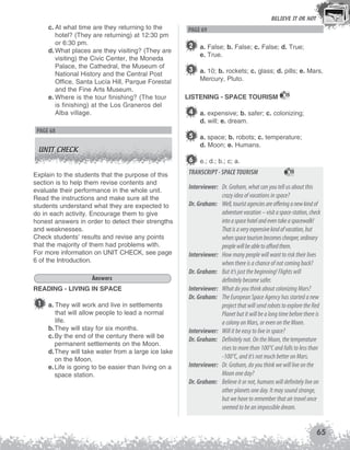 Inglés 1° medio teens club guia del profesor | PDF