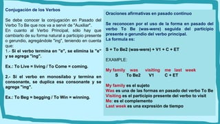 INGLÉS PASADO CONTINUO PARA APRENDER INGLES | PPTX