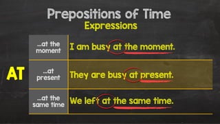 IN2SPEAK: Prepositions of Time | PDF