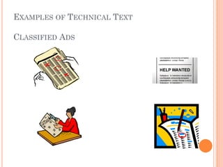 Inglês Técnico - Types of Texts | PDF