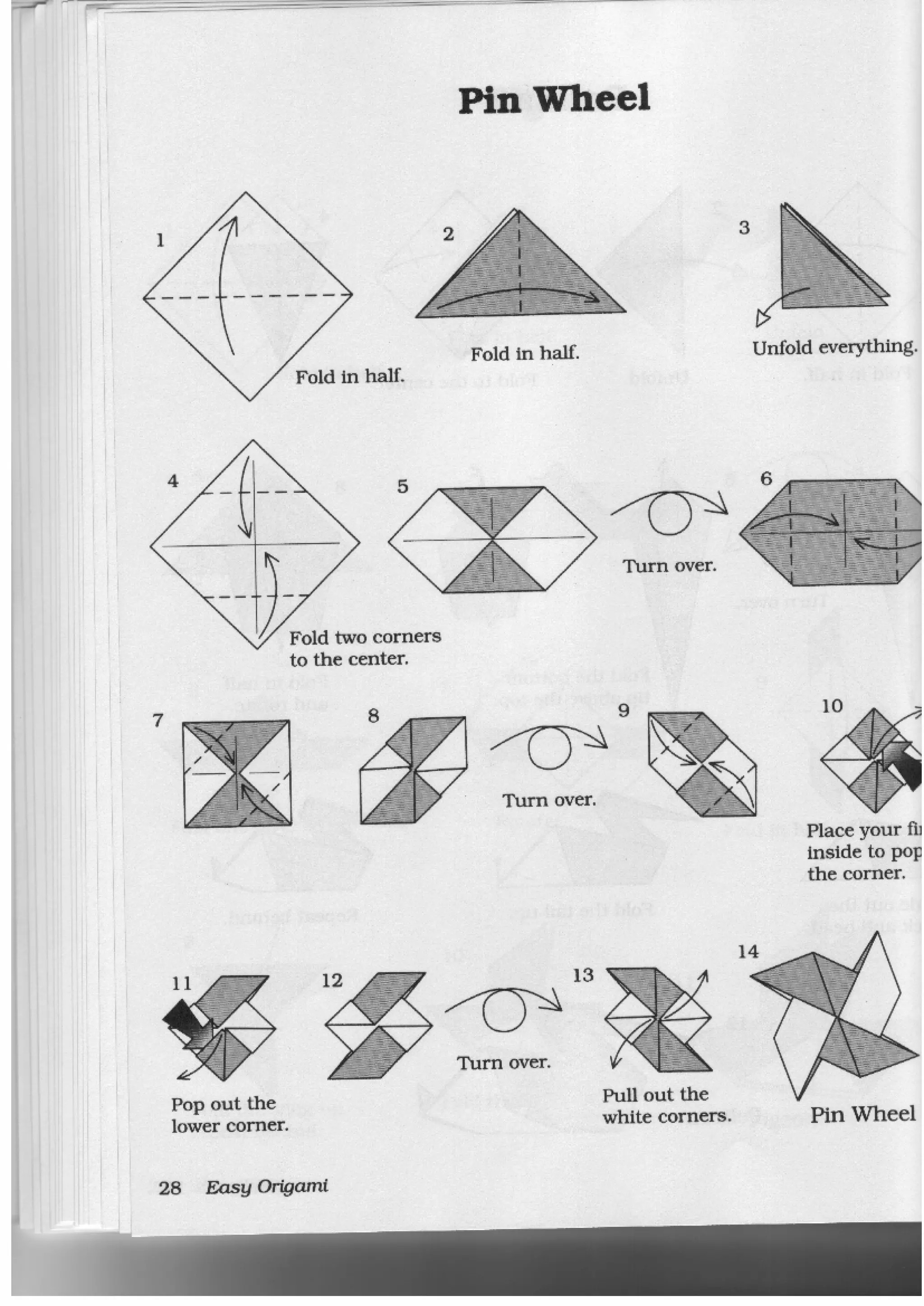 Papiroflexia (Origami) Muy Fácil | PDF | Needlework | Arts and Crafts