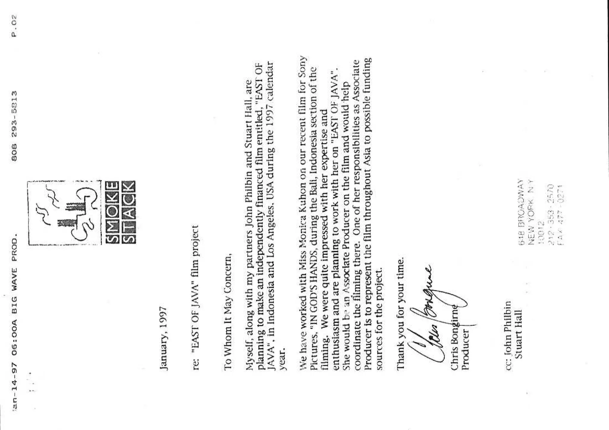 In Gods Hands - Big Wave Productions | PDF