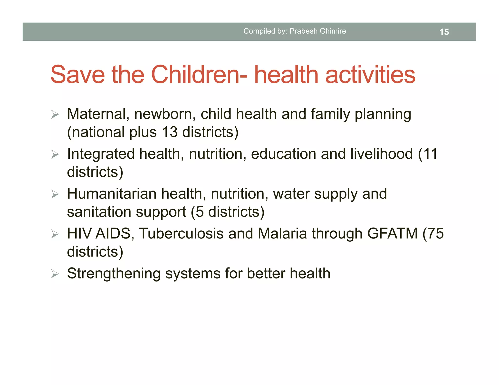 International Non Government Organizations (INGOs) in Nepal | PDF