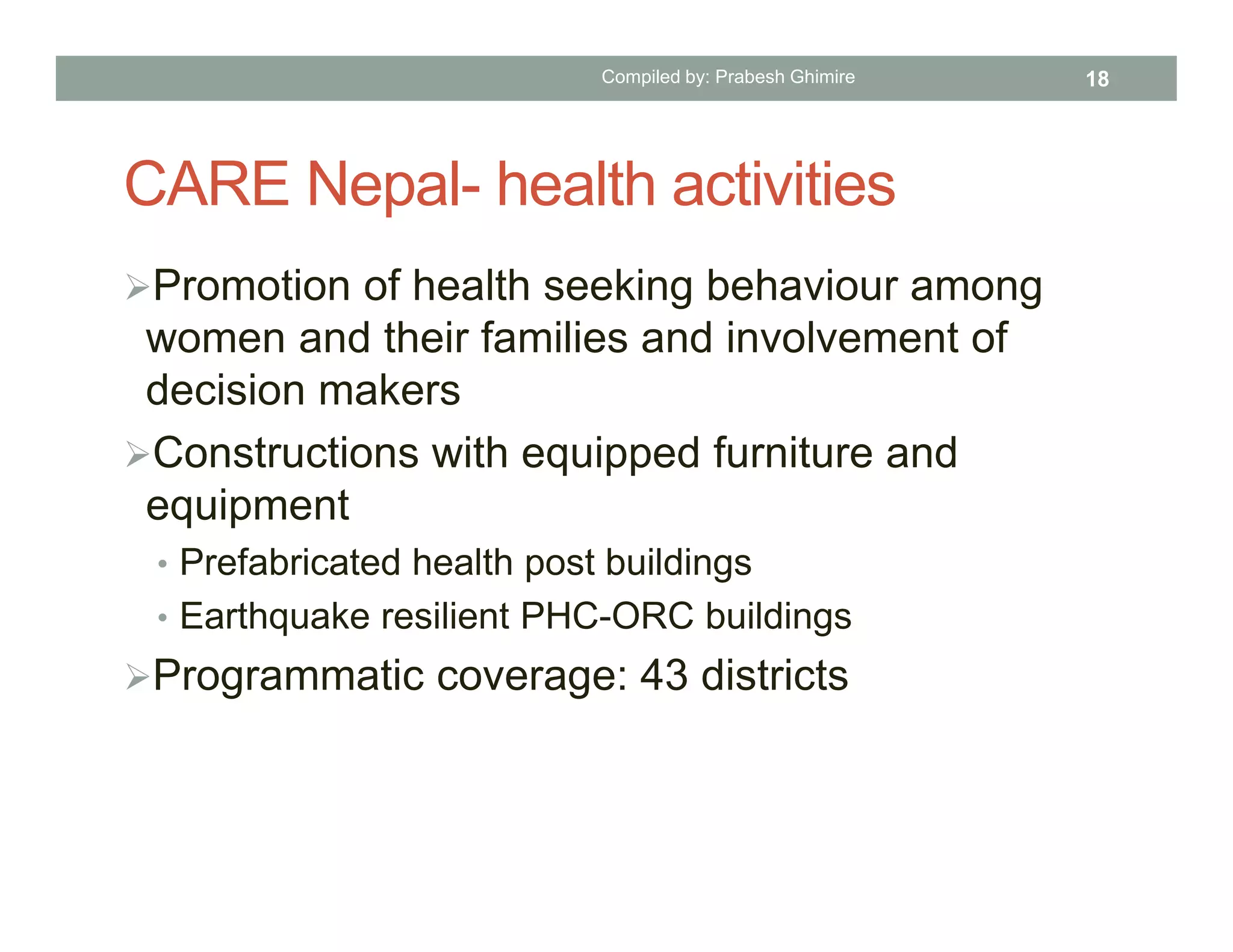 International Non Government Organizations (INGOs) in Nepal | PDF