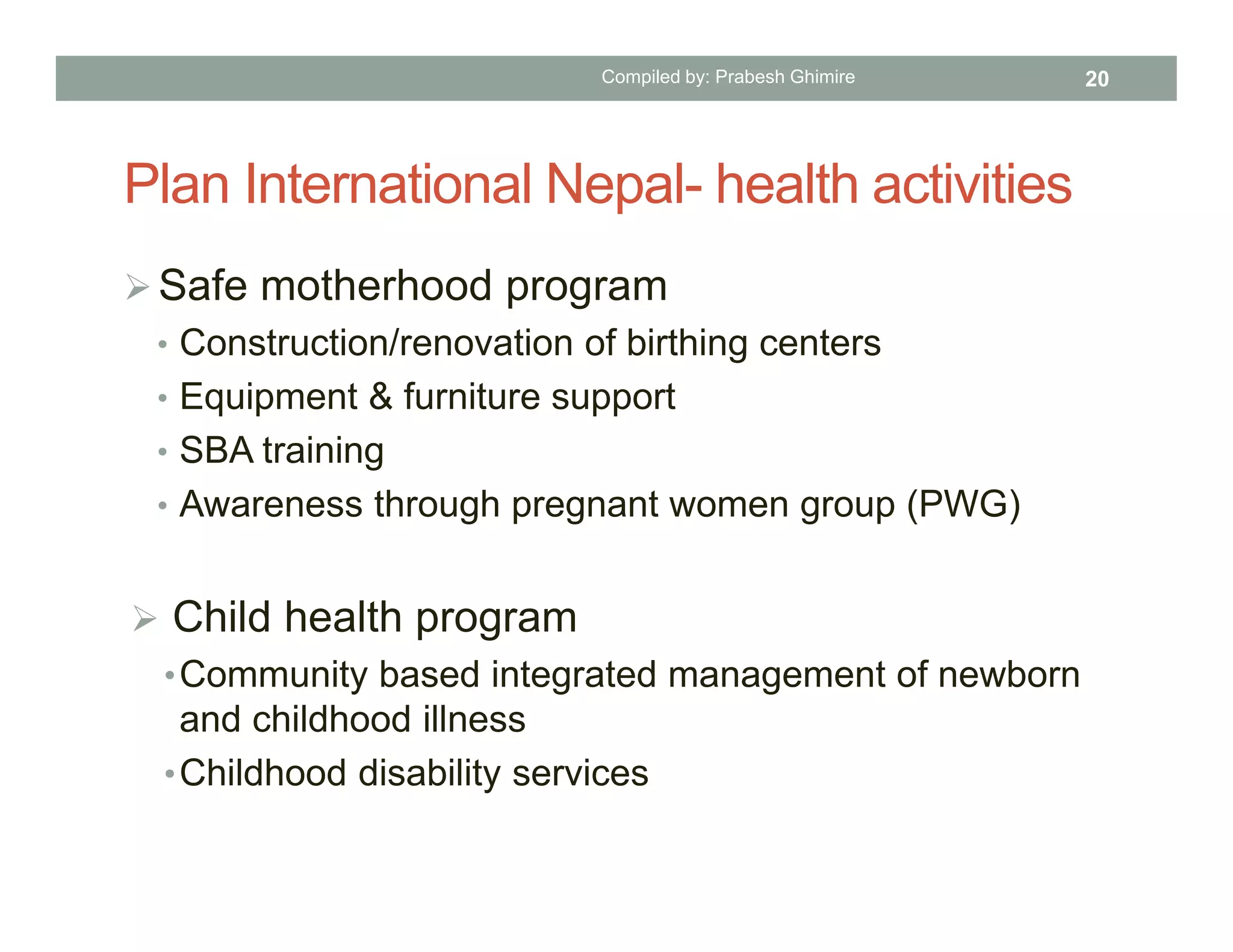 International Non Government Organizations (INGOs) in Nepal | PDF