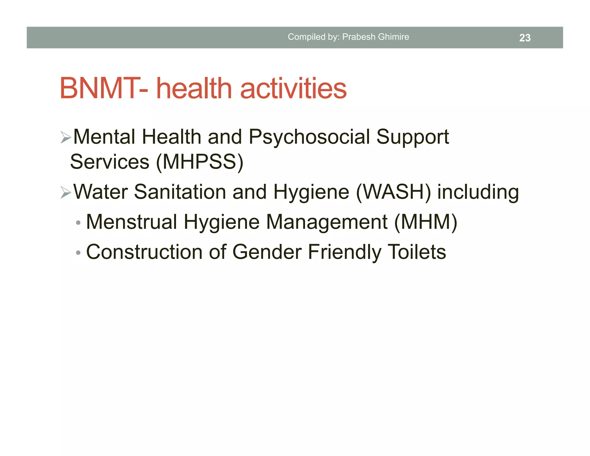 International Non Government Organizations (INGOs) in Nepal | PDF