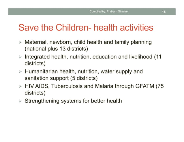 International Non Government Organizations (INGOs) in Nepal | PDF | Non ...