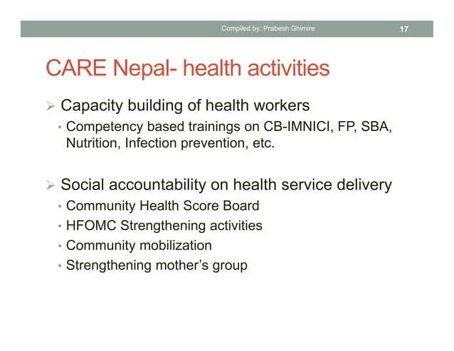 International Non Government Organizations (INGOs) in Nepal | PDF | Non ...