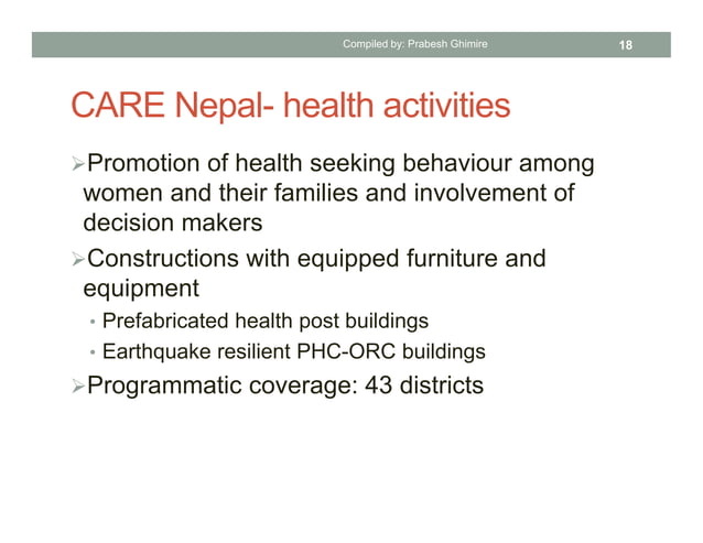 International Non Government Organizations (INGOs) in Nepal | PDF | Non ...