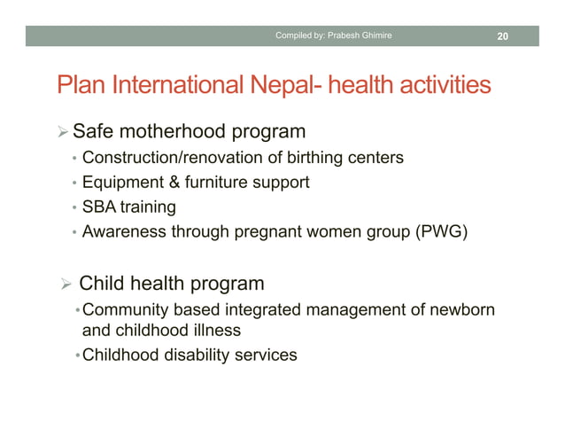 International Non Government Organizations (INGOs) in Nepal | PDF | Non ...