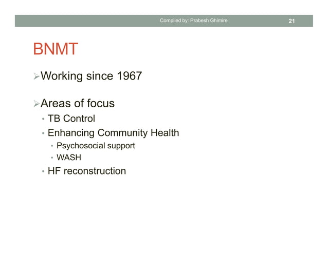 International Non Government Organizations (INGOs) in Nepal | PDF | Non ...