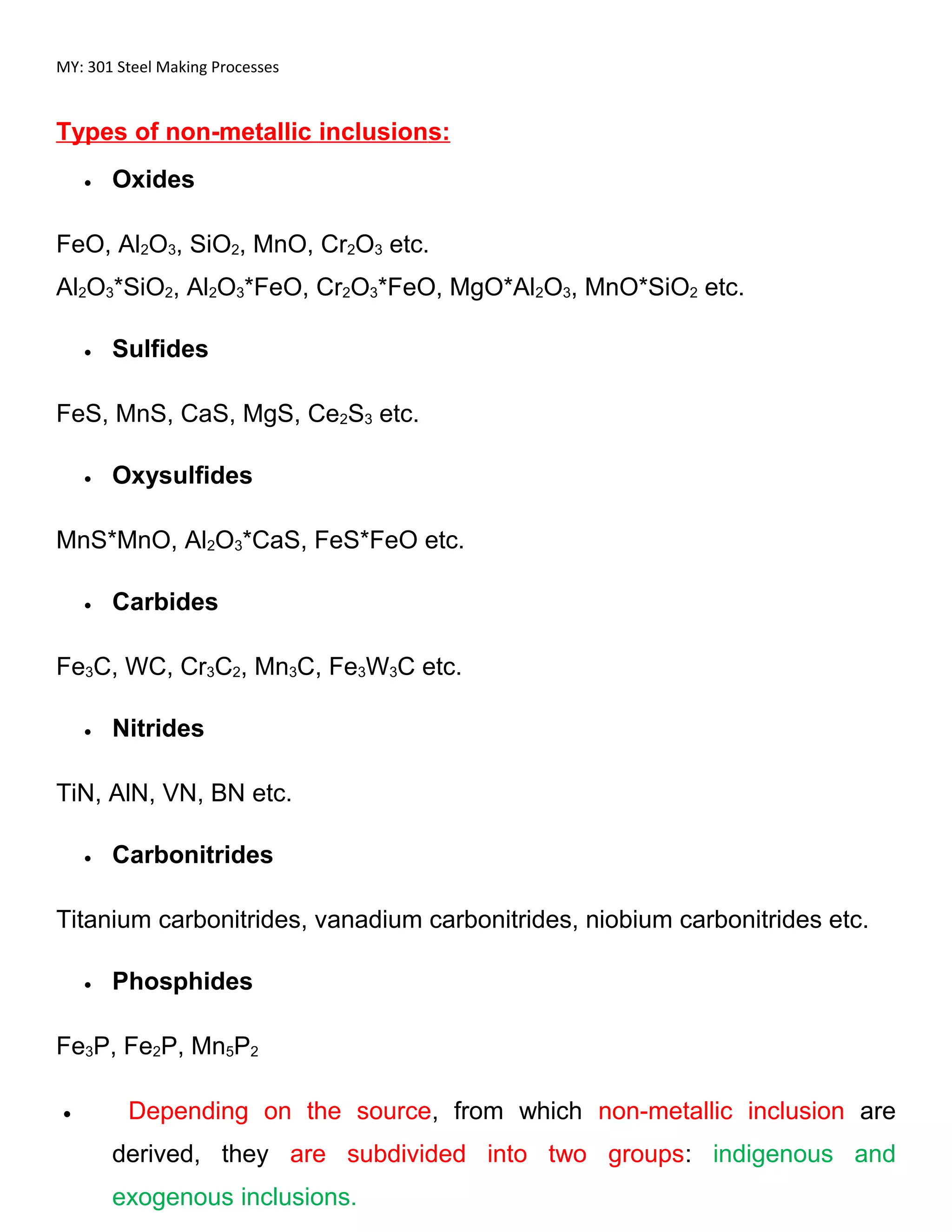 Steel Making: Ingot casting defects | DOC