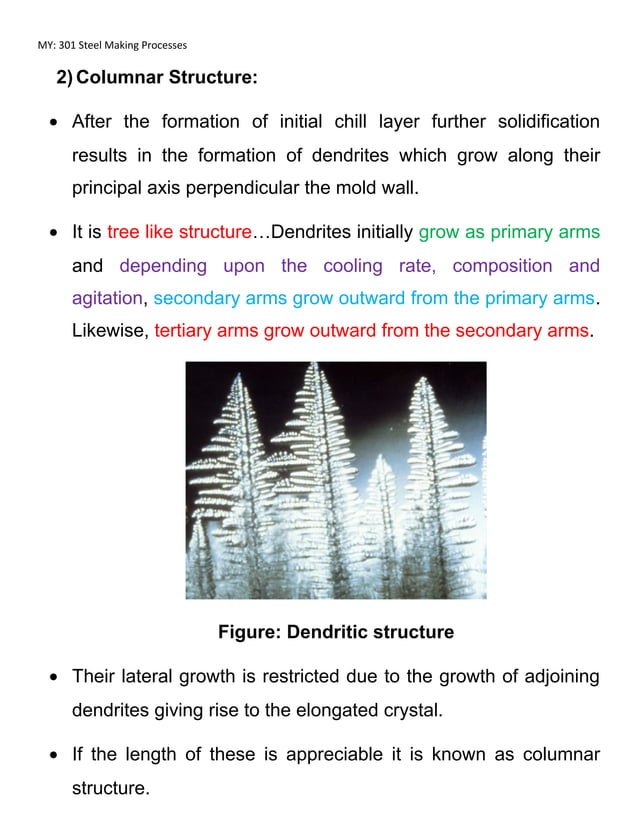 Steel Making: Ingot casting defects | DOC | Chemistry | Science
