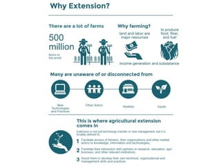 Agricultural Extension: Pathway to Empowerment and Food Security | PPTX