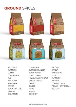 Ingrano offers an expansive range of organic, conventional, frozen, and ...