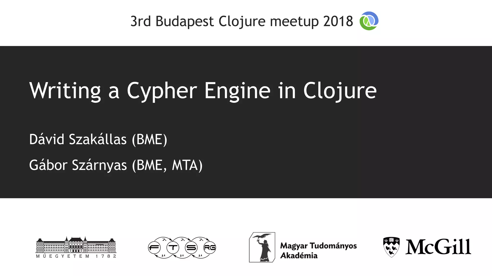 Writing A Cypher Engine In Clojure Ppt