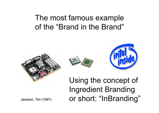 Ingredient Branding | PDF