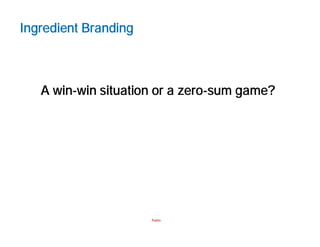 Ingredient Brands: A practical guide & examples | PDF