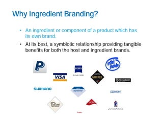 Ingredient Brands: A practical guide & examples | PDF