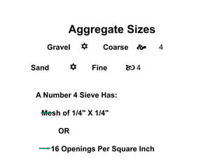 Ingredients and mixing concrete | PPTX | Chemistry | Science
