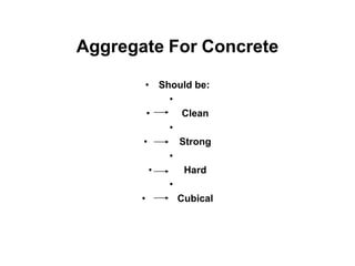 Ingredients and mixing concrete | PPTX | Chemistry | Science