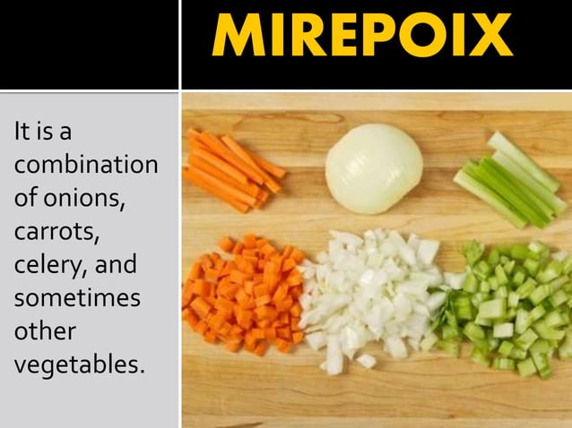 Ingredients in preparing stocks | PPTX