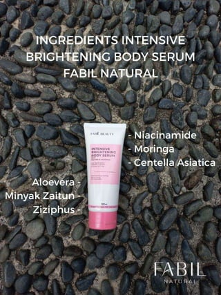 Ingredients Intensive Brightening Body serum Fabil Natural.pdf