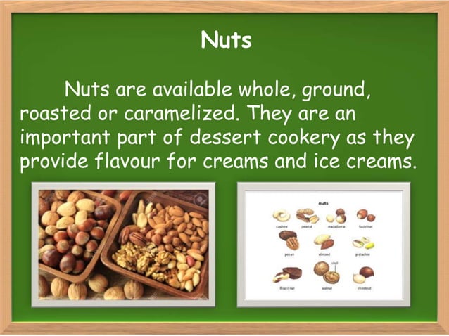 Ingredients needed in preparing desserts and sweet sauces | PPTX ...