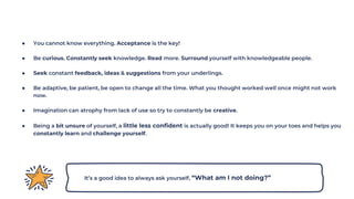 Ingredients of leadership | PPT