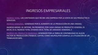 Ingresos contables | PPTX