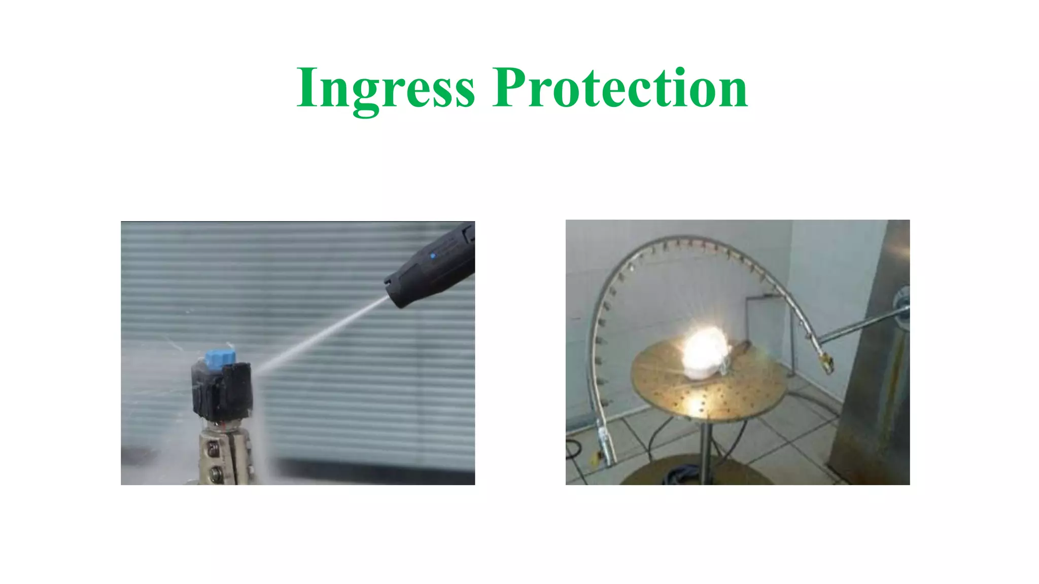 Ingress protection | PPTX