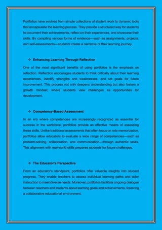 Transforming Learning, Competency Development, and Evaluation in Education | PDF