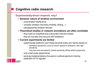 Ingrid moerman isbo ng wi nets - overview of the project | PPT