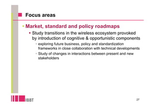 Ingrid moerman isbo ng wi nets - overview of the project | PPT