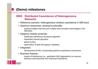 Ingrid moerman isbo ng wi nets - overview of the project | PPT