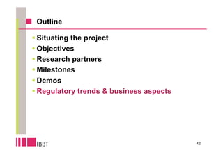 Ingrid moerman isbo ng wi nets - overview of the project | PPT