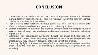 Ingroup Colorism_PPT ingroup colourism ppt | PPTX