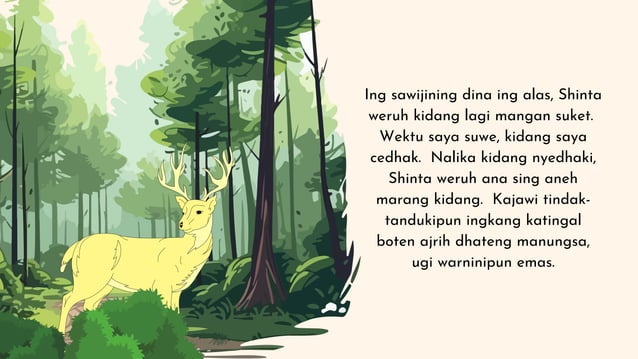 Kidang kencana tugas bahasa jawa kelas 8 | PDF