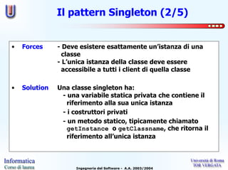 Lezione 01 - Singleton | PDF | Programming Languages | Computing