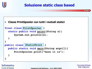 Lezione 01 - Singleton | PPT