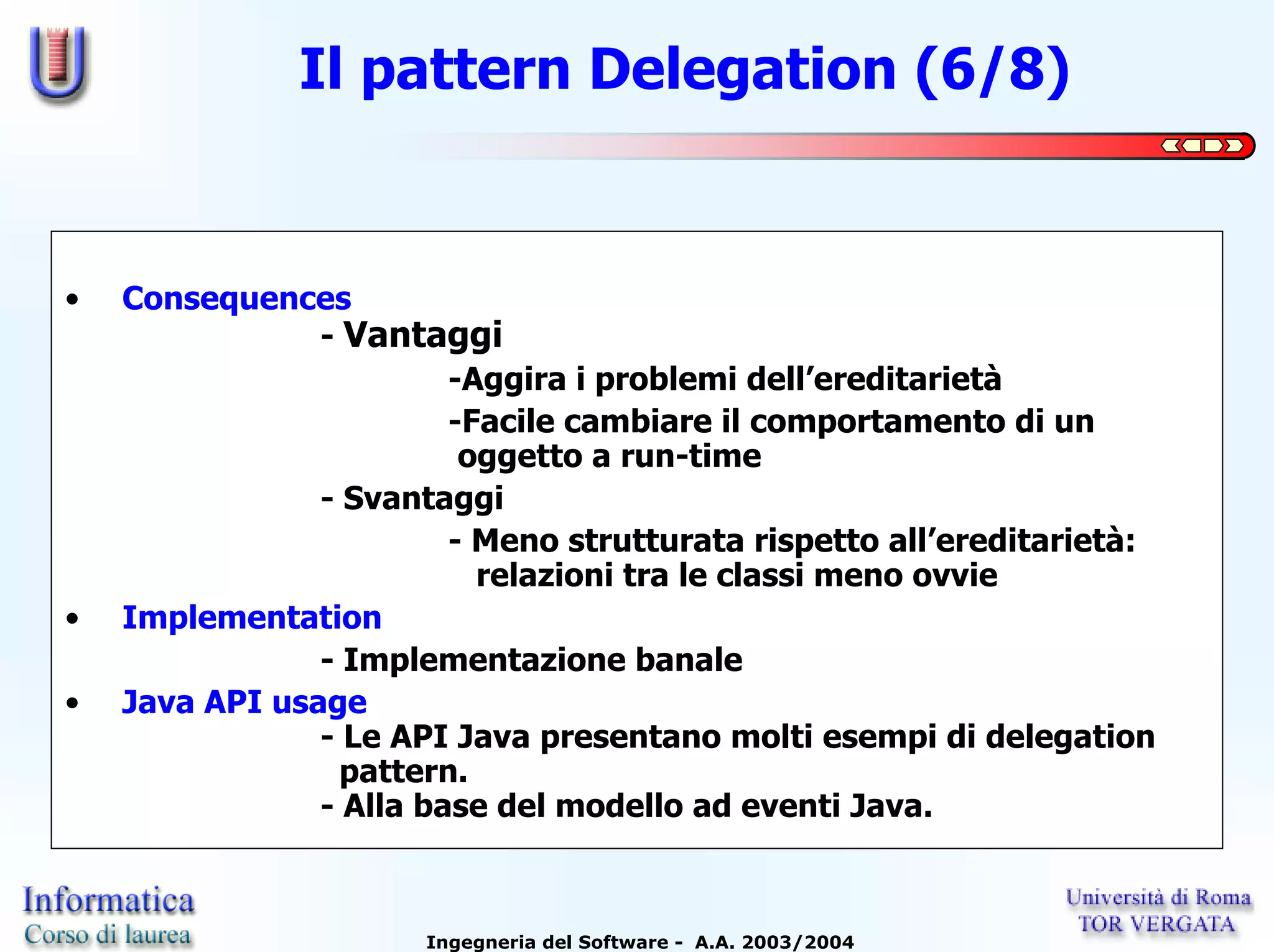 Lezione 02 - Delegation | PDF