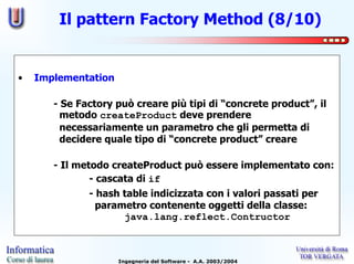 Lezione 04 - Factory method | PDF
