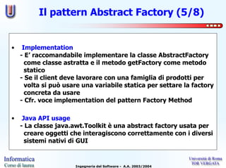 Lezione 09 - Abstract Factory | PDF