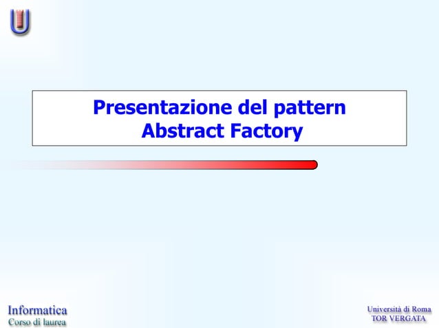 Lezione 09 - Abstract Factory | PPT | Free Download