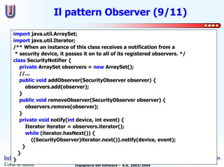 Lezione 12 - Observer | PPT