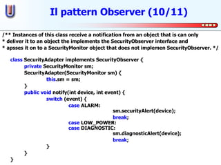 Lezione 12 - Observer | PPT