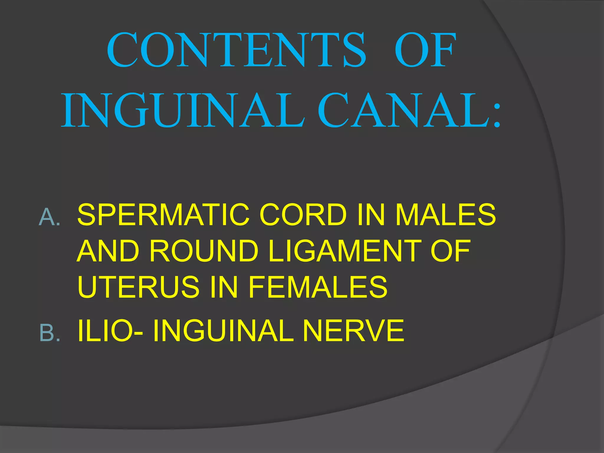 INGUINAL REGION | PPTX